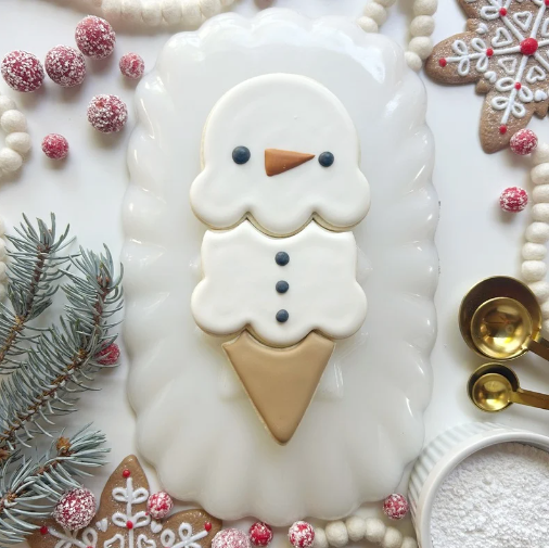 Snowman Sno-Cone (Big Kids) | Darling Cookie Co.